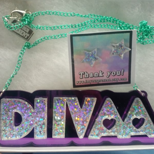 Single Layer Custom Laser Cut Acrylic Necklace MADE TO ORDER - Etsy