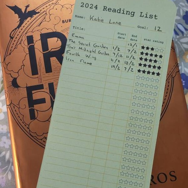 Book Notes Bookmark - Etsy