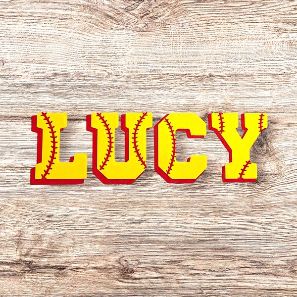 Softball Letters and Numbers Svg Bundle, SOFTBALL ALPHABET SVG Files ...