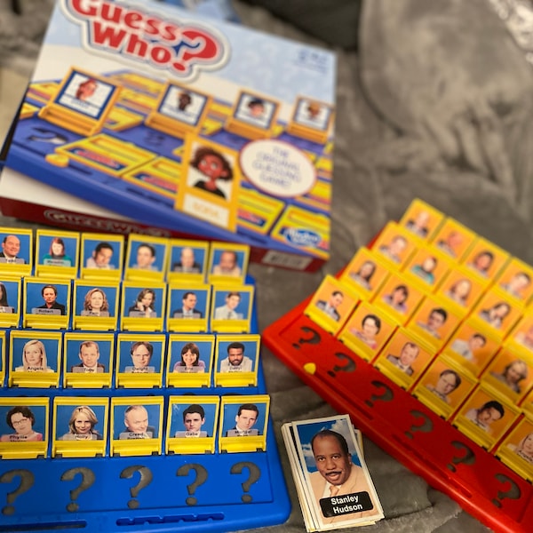 Office Themed - Printable Guess Who? Cards - Etsy