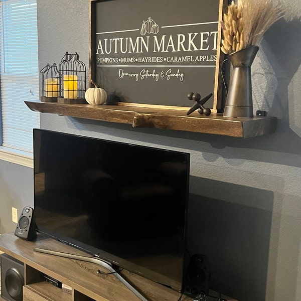 Autumn Market Fall Sign, Fall Market Sign, Rustic Fall Wood Sign ...