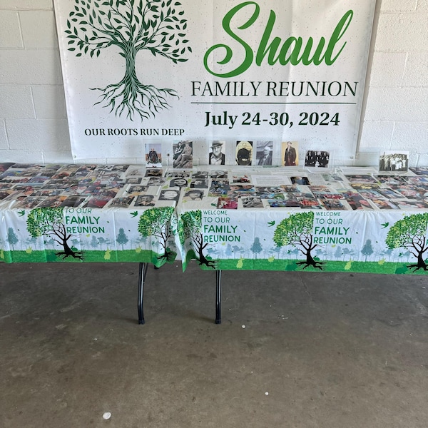 Family Reunion Banner // Custom Vinyl Banner // Next Day Printing ...
