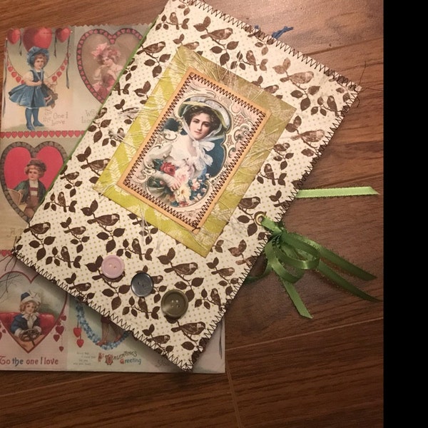 Yellow Journal - Softcover Junk Journal - Handmade Diary - Etsy