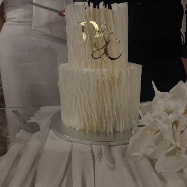 Pre-cut Wafer Paper Ruffle Strips: Edible Cake Decoration - Etsy