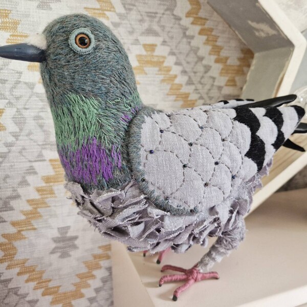 Magpie Sewing Pattern (PDF Download) Eclectic Minx Textile Bird ...