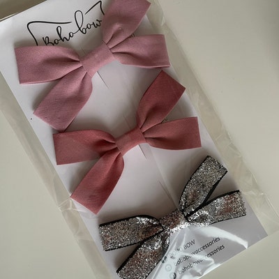 Neutral Colors Hair Clips for Girl, First Communion Hair Accessory ...