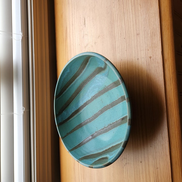 Ceramic Jack-o-lantern Luminary, Wheel Thrown, Mossy Green - Etsy