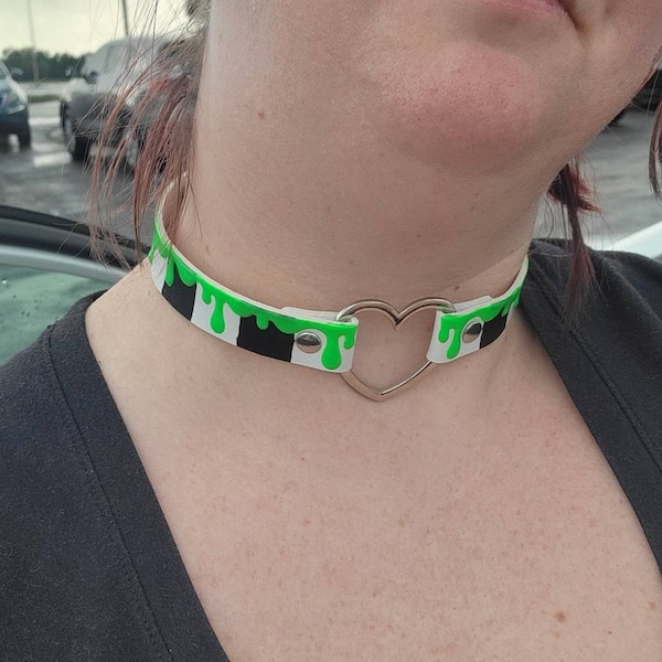 Scary Killer Bloody Choker Necklace, Cute Spooky Halloween Collar ...