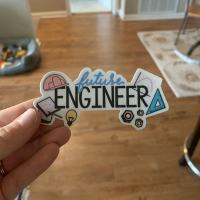 Future Engineer Sticker, Engineering Major, Gift for Science Major ...