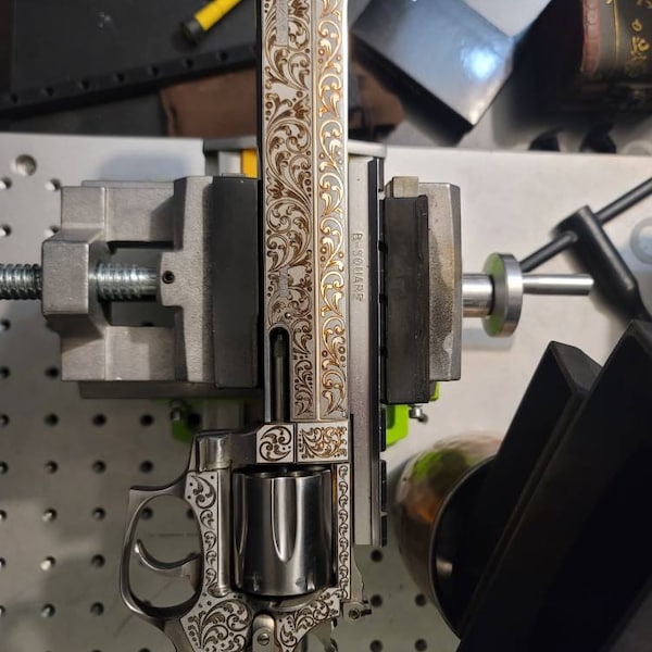 Engraving Firearms Design Colt Python 357 Magnum Scroll Design - Etsy