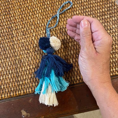 2pc Large Clover Pendant With Peace Sign, Silver Clover Charms, Five ...