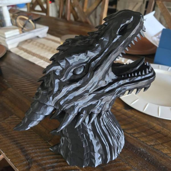 TR-3B Black Manta Triangle ARV Model - 3D Printed UFO Replica in Gloss ...