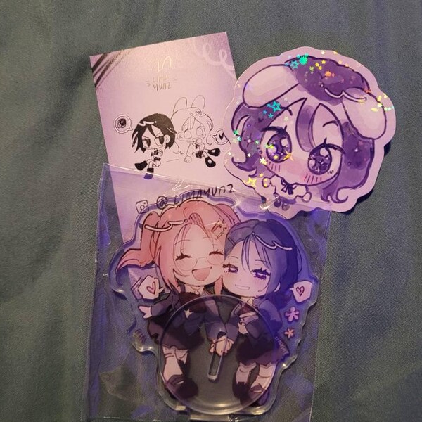 ALIEN STAGE | Ivantill, Mizisua, Hyunaluka Mini Standees - Etsy