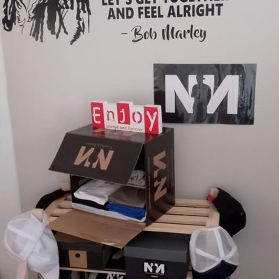 Buy Re-rack Your Weights Gym Quote Wall Decal Art Sticker Vinyl Home ...