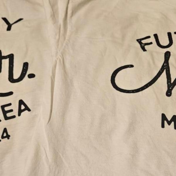 Future Mrs and Mr Shirts, Personalized Engagement T Shirts, Bride and ...