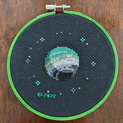 Solar Eclipse Cross Stitch Pattern PDF Instant Download - Etsy