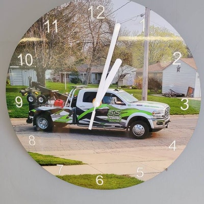 Custom Glass Photo Clock - Etsy