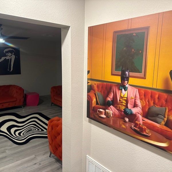 Clown Sisters of the Fantastical Realm Canvas Wall Art Print - Etsy