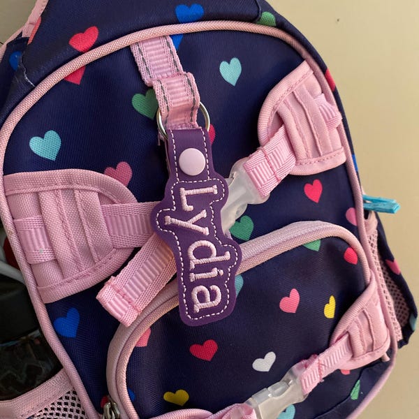 Backpack Name Tag, Personalized Luggage Tag, Personalized Name Tag ...