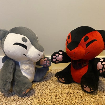 Plush Sewing Pattern PDF Furry Anthro Stuffed Animal Manokit Plushie ...