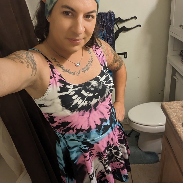 Transgender Monarch Butterflies Celestial Skater Dress, Trans Pride ...