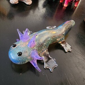 MADE TO ORDER Axolotl Pipe Friend Mudpuppy Bowl Cute Adorable Hand ...