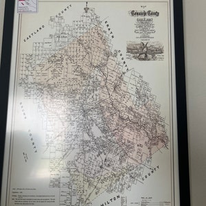 Tennessee Map 1826 Old Map of Tennessee Art Vintage Print Framed Wall ...