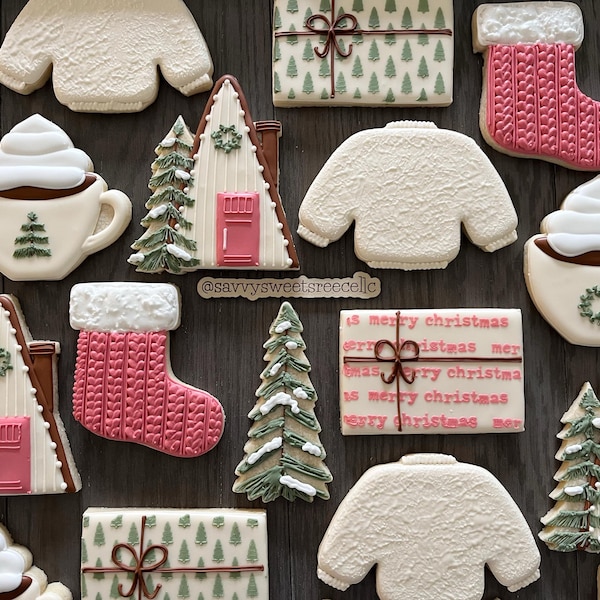 Arlo's Cookie's Cozy Holiday Cookie Cutters - Etsy