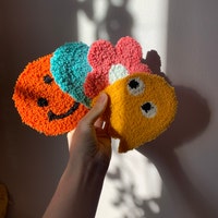 Tufting Coaster Kit 4pcs/coaster Punch Needle Kit/punch Embroidery Kit ...