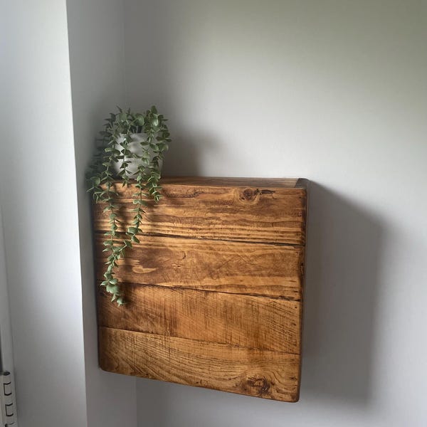 Handmade Rustic Reclaimed Wood Fuse Box Cover: Custom Sizes Available ...
