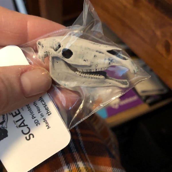 Human Skeleton HO Scale 1:87 Miniature for Horror Diorama, Dollhouse ...