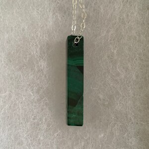 Ruby Necklace Ruby Triangle Shaped Necklace Gemstone Bar | Etsy