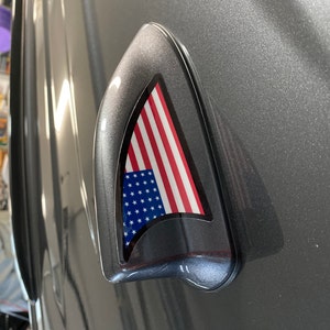 Set of Eagle Eye Automobile Shark Fin Sticker Design - Etsy