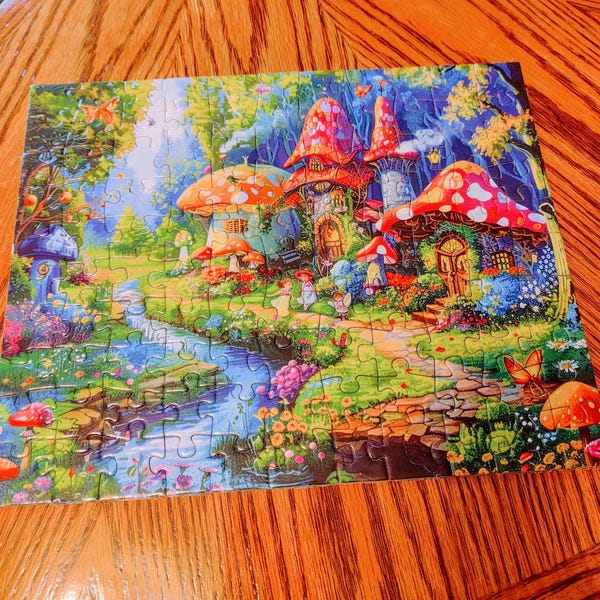 Jigsaw Puzzle, Book Tree (110, 252, 520, 1014-piece) - Etsy