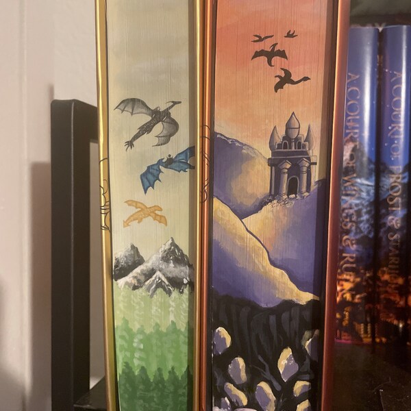 Custom Fore-edge Book Painting: High Detail, Personalized Book Art - Etsy