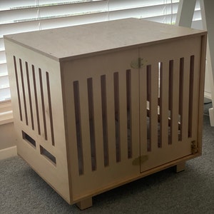 Modern Dog Crate With Hinged Door With a Latch. Dog Kennel - Etsy