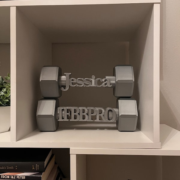 Personalized Full Size Dumbbell - Etsy