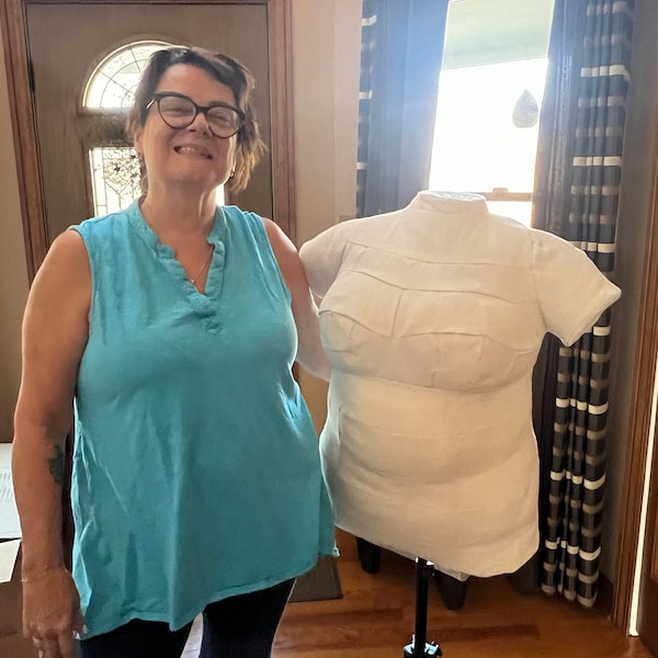 Custom Dress Form (armless) From Your 3D Body Scan - Etsy