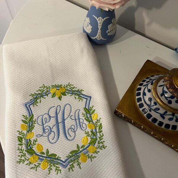 Picot Trimmed Heirloom Laurel Frame Monogrammed Baby Girl or Boy Sack ...