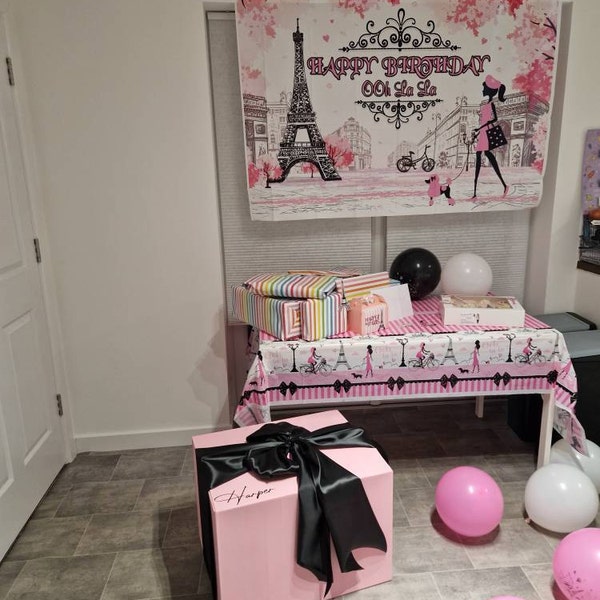 Hen Party Box | IN PARIS | Personalised Bachelorette Gift Favour Boxes ...