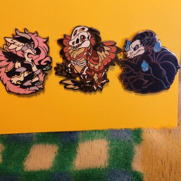 Assorted Fursona Pins | Furry Enamel Pins - Etsy