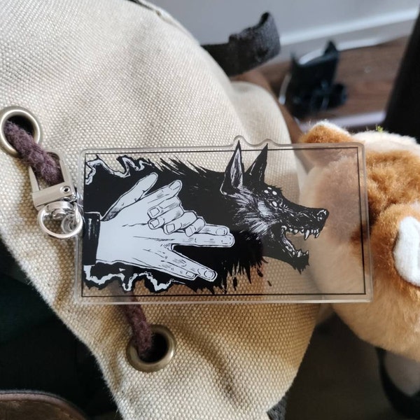 Megumi Fushiguro Jujutsu Kaisen JJK Anime Keychain Divine Dogs 3 Inch ...