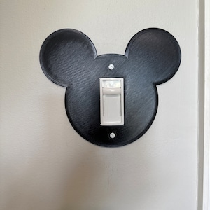 Mickey Mouse Head Light Switch Cover Disney Mickey Mouse Electrical ...