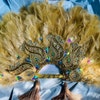 Feathe Bridal Fans / African Feather Fansbridal Fan - Etsy