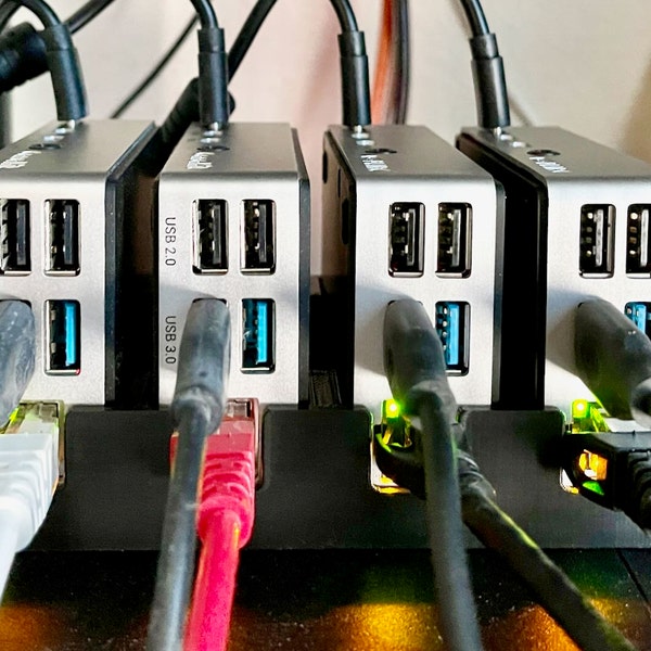 Raspberry Pi 4 Stack Cluster Holder Case Cady for Bramble - Etsy