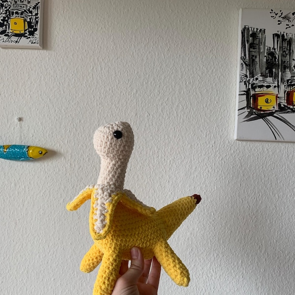 Baby Bananasaurus NO SEW Crochet Pattern - Etsy