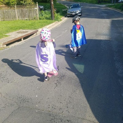 SUPERHERO POWER CAPES, Single-sided With Emblem and Initial - Etsy