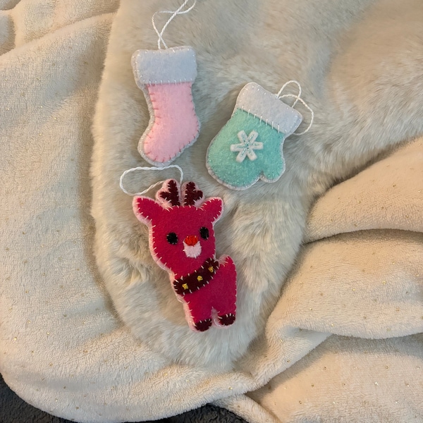 Pattern Felt Celestial Sewing Pattern Rainbow, Sun, Cloud, Moon, Star ...