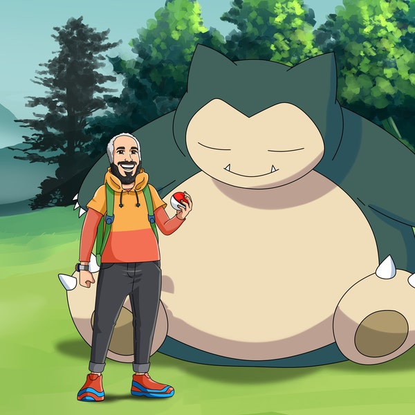 Custom POKEMON Character Portrait From Photo (DIGITAL COPY ...