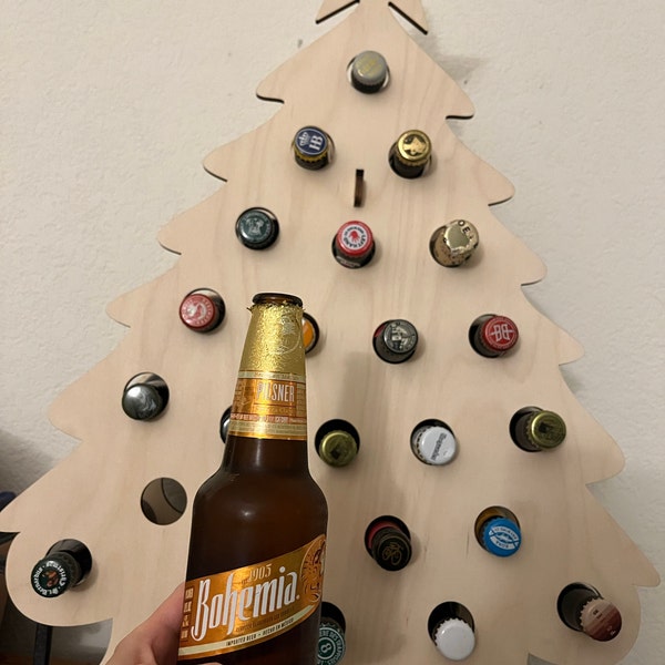 Beer Advent Calendar 24 Pack Tipsy Tree Beer Tree Table Top Display ...